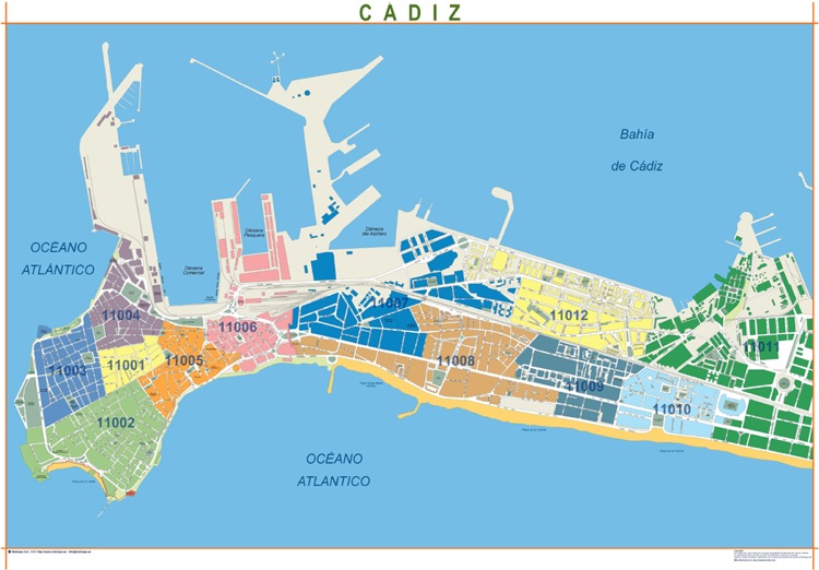 cadiz | Mapas Magnéticos Imanes